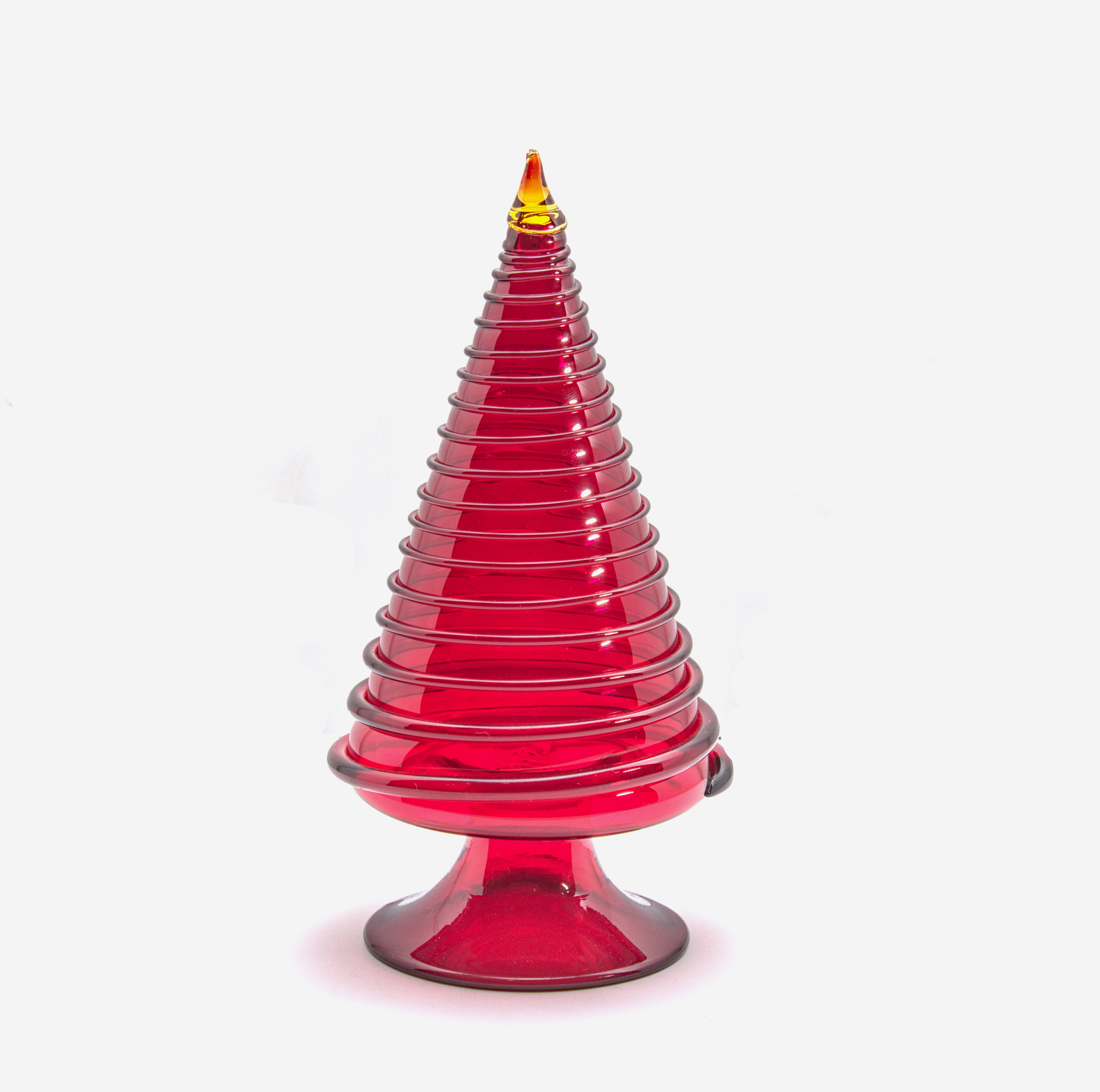 Tall Ruby Red Tree – Jason Mack Glass